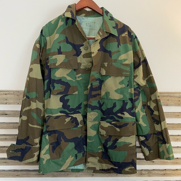 Jackets & Coats | Us Army Camo Cargo Jacket | Poshmark
